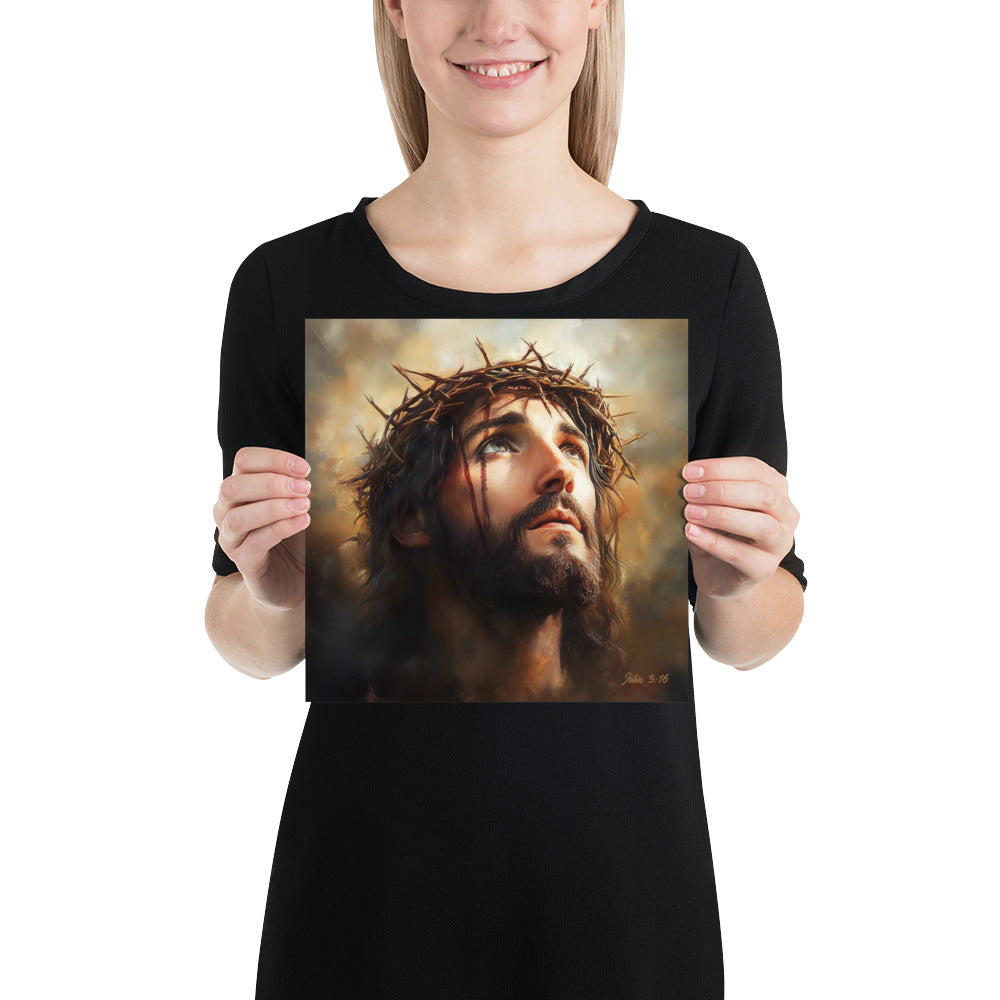 Jesus Portrait Poster | Crusaders Of The Faith