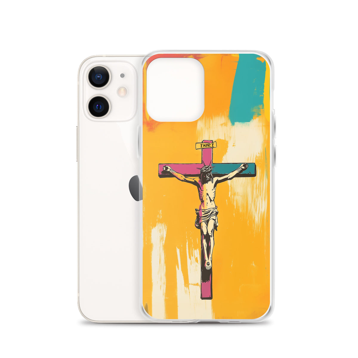 Jesus On The Cross iPhone Case | Crusaders Of The Faith