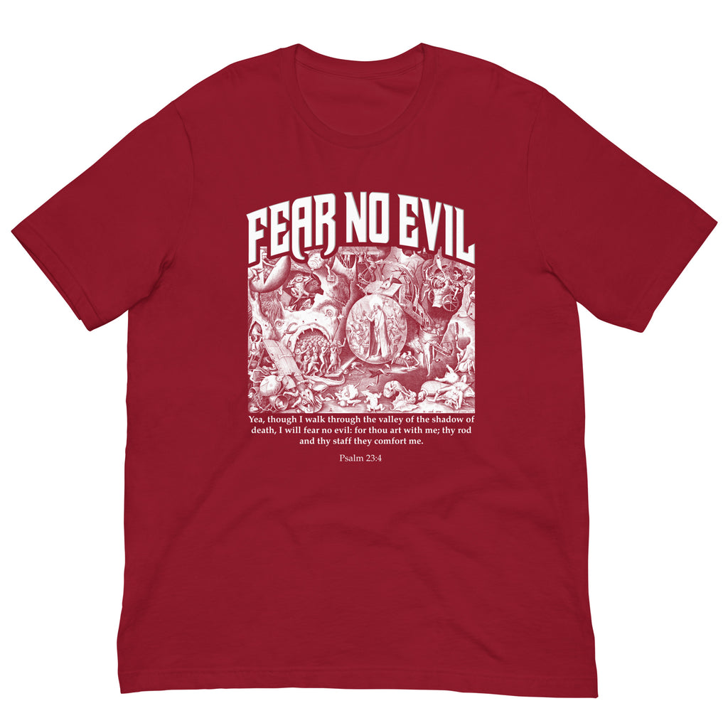 Fear No Evil T-shirt | Crusaders Of The Faith